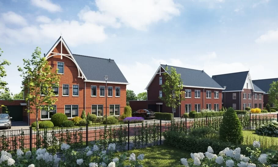 66 woningen De Dreef te Numansdorp | Lingen Keramiek