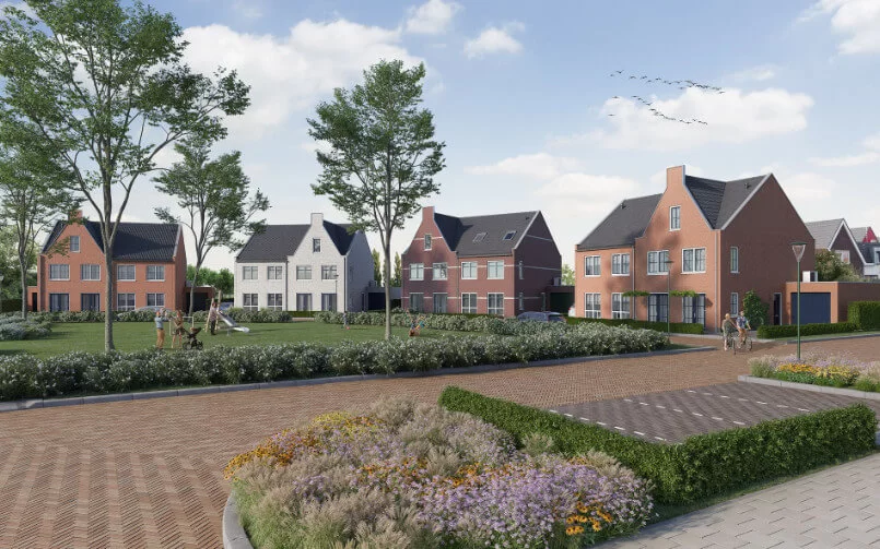 38 woningen Heeren van Rustenburg te Puttershoek | Lingen Keramiek